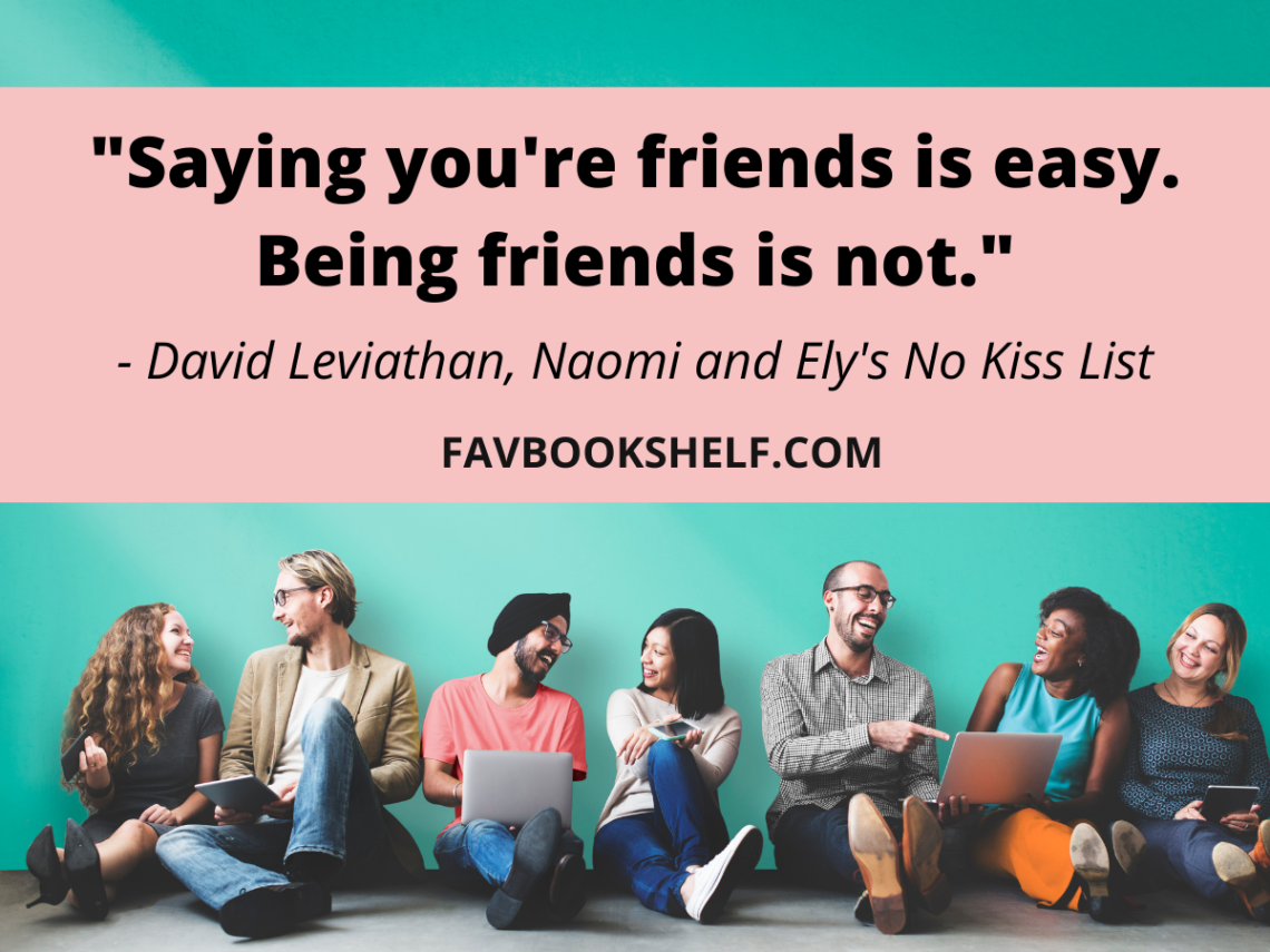 31 Best Book Quotes on Friendship (Heart-Touching) - Favbookshelf